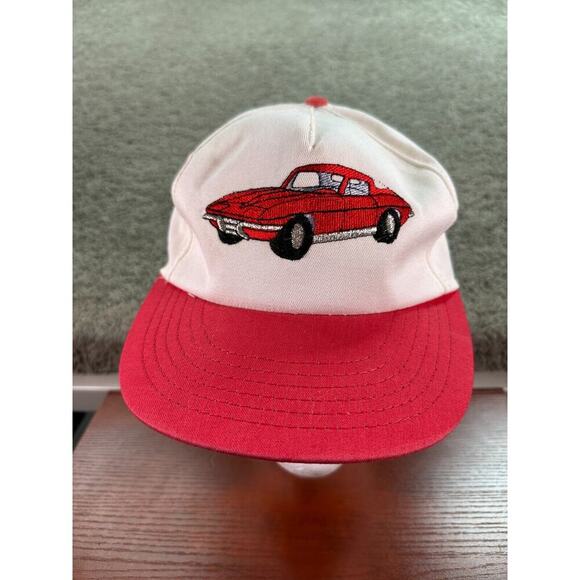 American Needle | Accessories | Vintage Hot Rod Hat Mens White Red ...